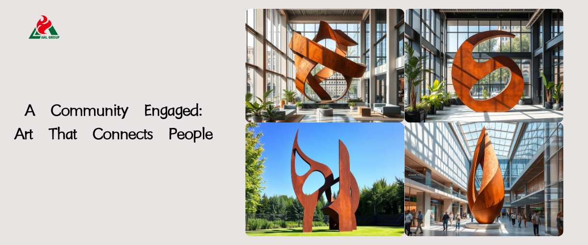 How to Add Art to Public Spaces with Corten Steel Sculptures?
