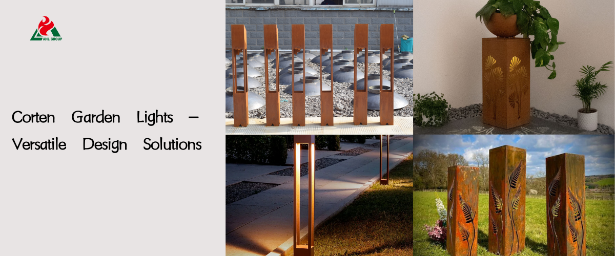 Corten Steel Garden Lights: Durable Outdoor Lighting with Timeless ...