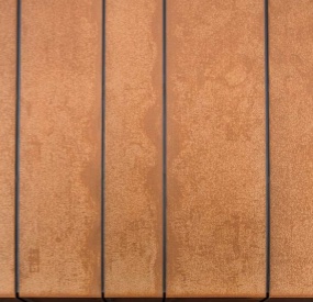 Weathered Steel Roofing Panels