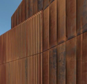 Outdoor Corten Steel Siding Panels